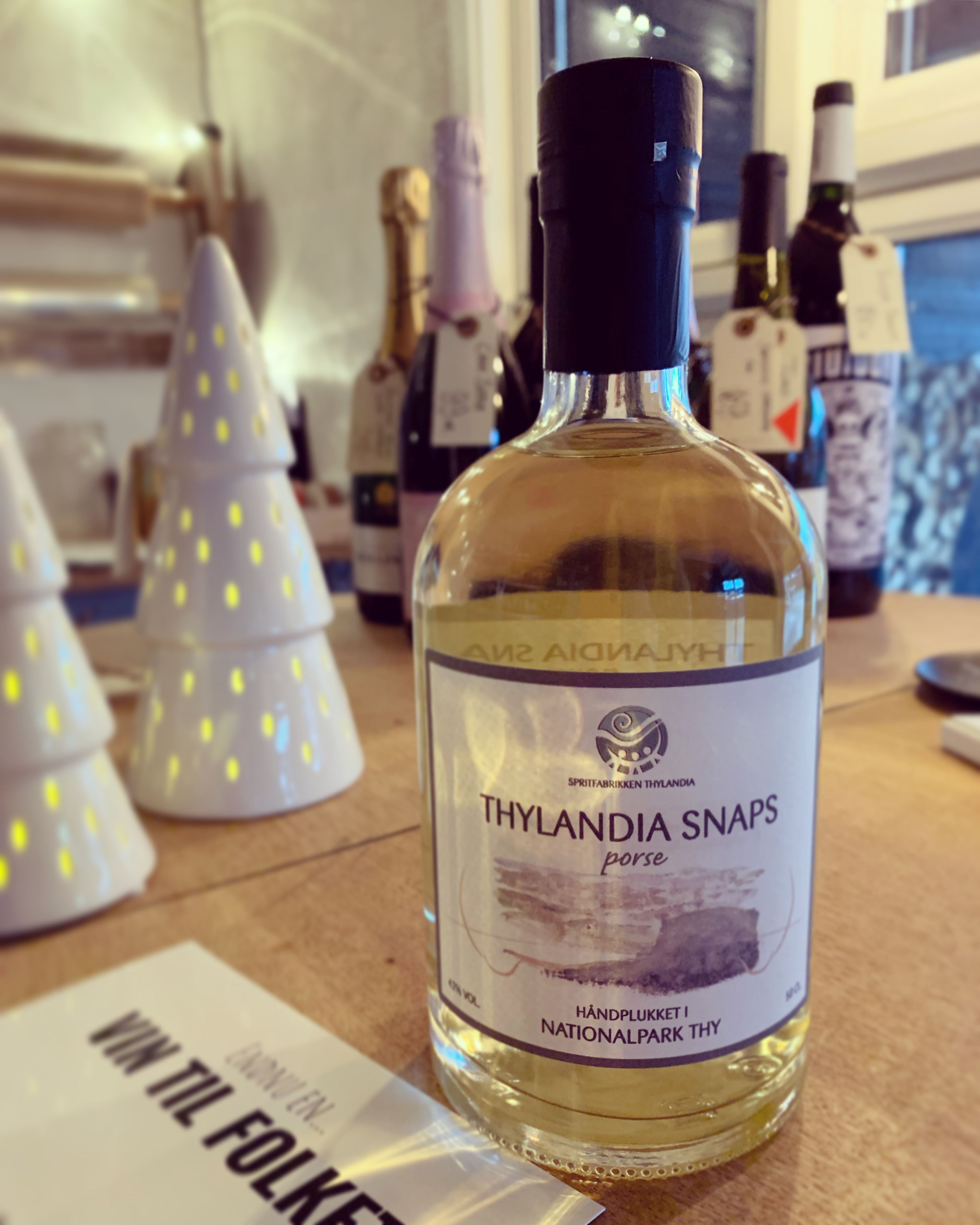 Thylandia Porse snaps fra jyllands skulder hos Vin til folket.